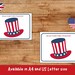 July 4th Play Dough Mats, Independence Day Playdough Activity, Kids and ...
