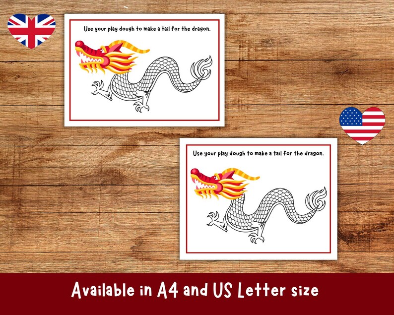 Chinese New Year 2026 Playdough Mats, Lunar New Year Playdough Activity ...