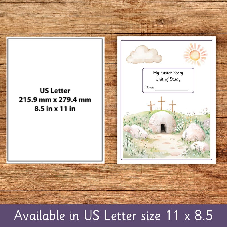 Easter Preschool Curriculum, Easter Story Unit of Study Learning Bundle ...