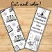 Printable Book Themed Coloring Bookmarks, Color Your Own Reading ...
