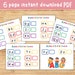 Cut and Paste Alphabet Worksheets, Preschool Learning, Educational ...