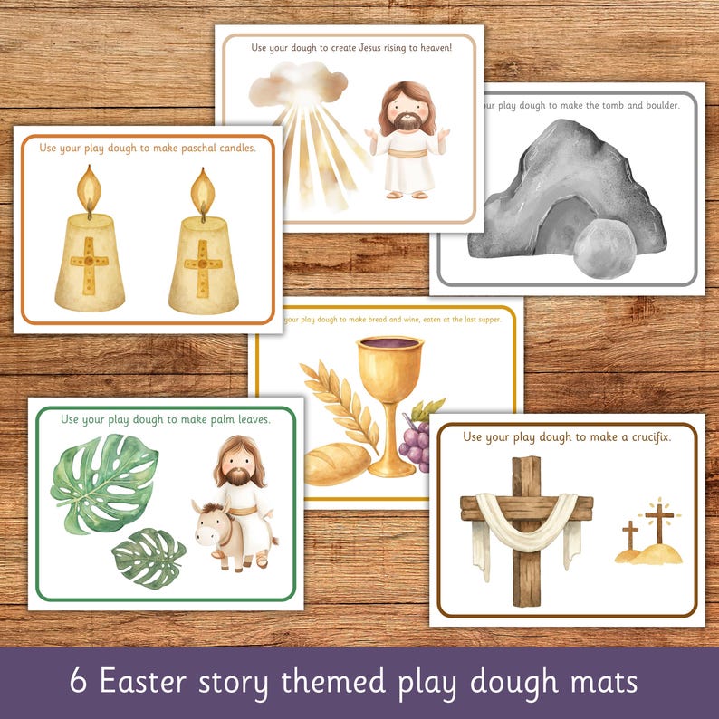 Easter Preschool Curriculum, Easter Story Unit of Study Learning Bundle ...