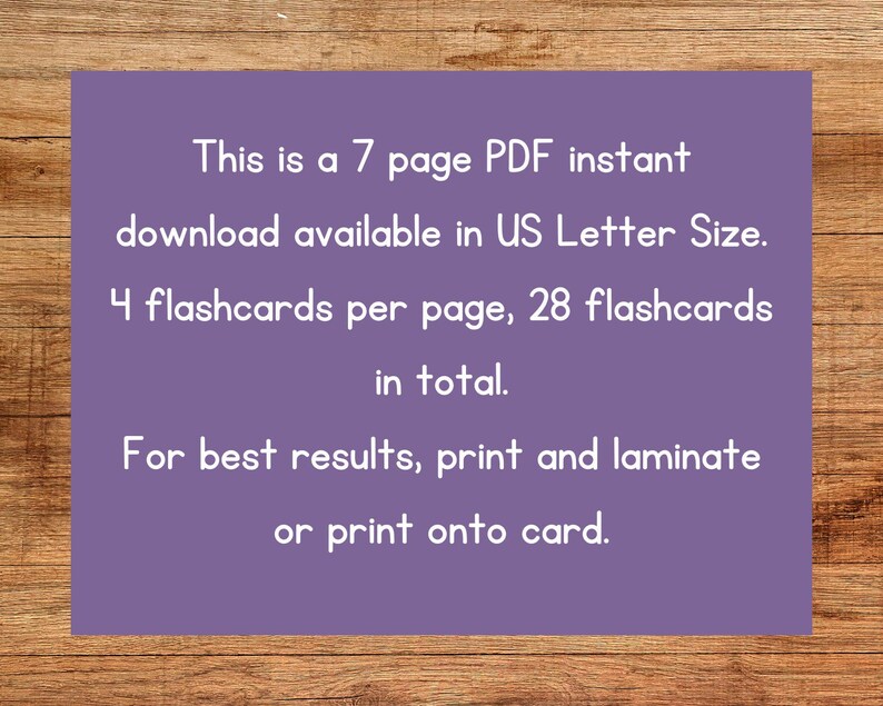 Spring Flash Cards, Easter Flashcards, Educational Printable, Toddler ...