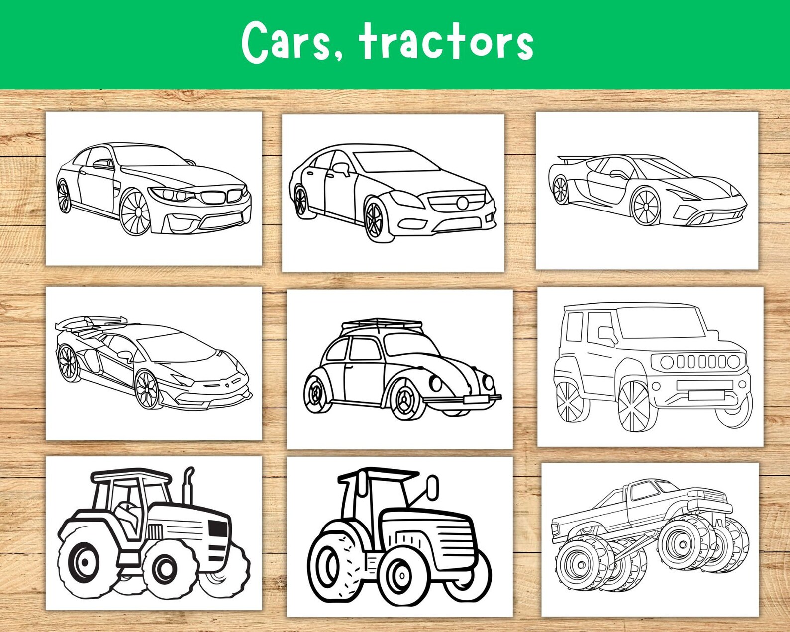 Vehicle Coloring Pages, Car Coloring Pages, Kids Coloring Page ...