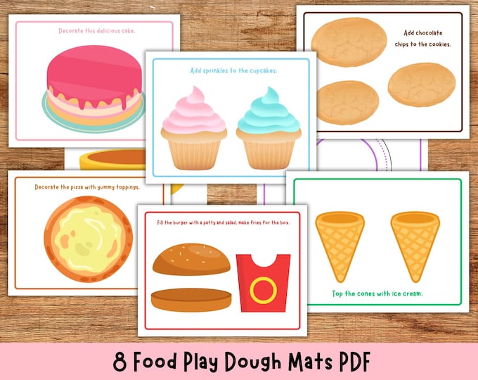 Backyard Birds Play Dough Mats Fine Motor Skills Visual Cards ...