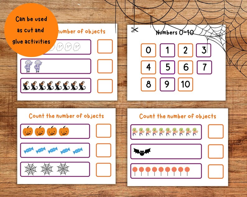 Halloween Busy Book, Halloween Busy Binder, Toddler Learning Binder ...