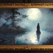 Witch at Lake No.6 Art Print, Dark Academia, Gothic, Cottagecore ...