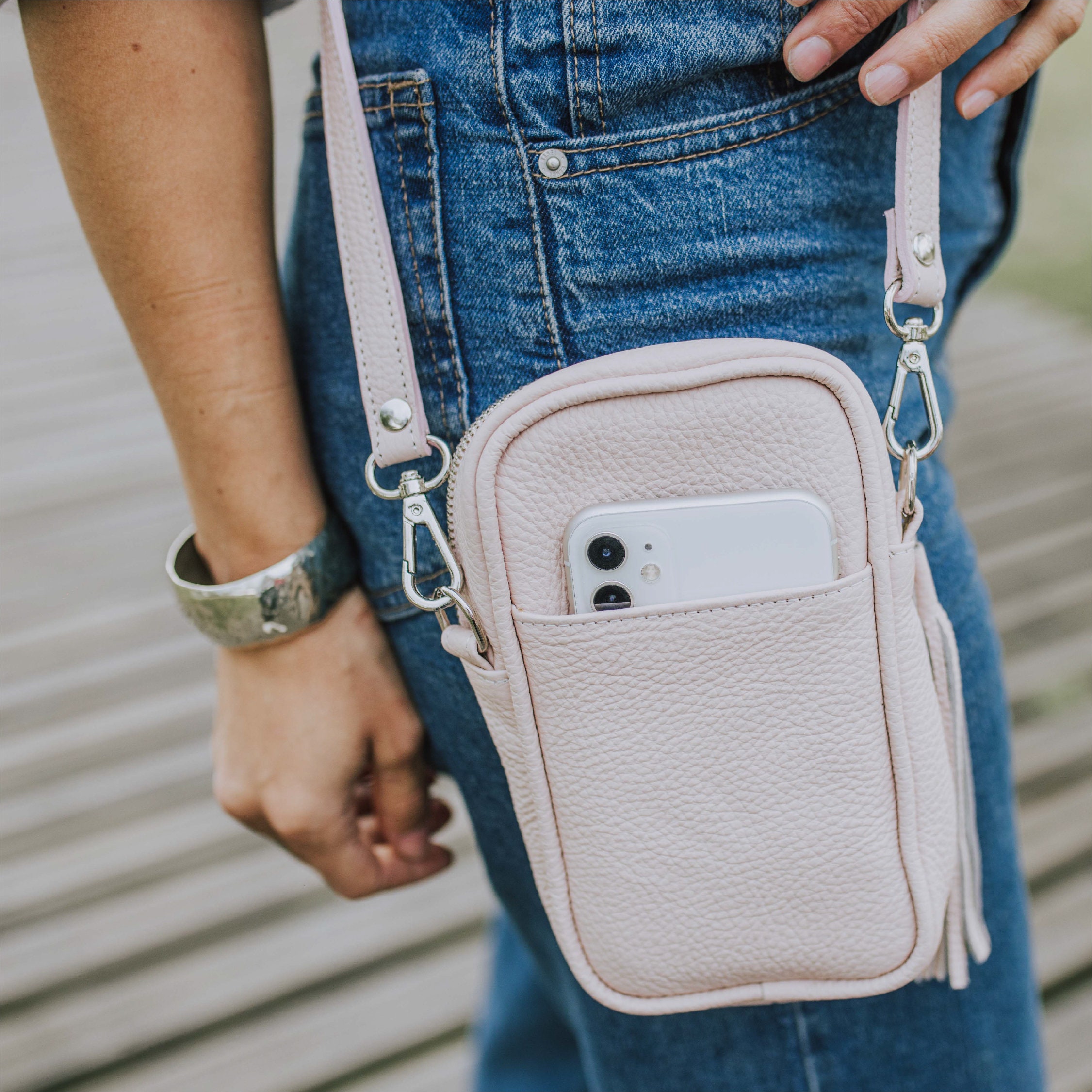 Phone Pouch Leather Crossbody for Women Soft Small Purse for Women ...