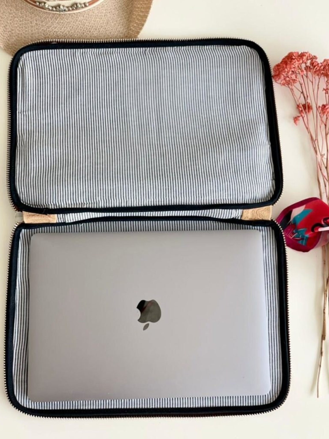 Laptop Case Leather Handcrafted Laptop Case Sleeve Genuine Laptop Case ...