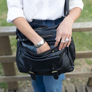 Handmade Leather Backpack for Women – Convertible Travel Bag – Genuine ...