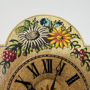 Shield Clock Working Vintage, Black Forest German Made. Very Cute Clock ...