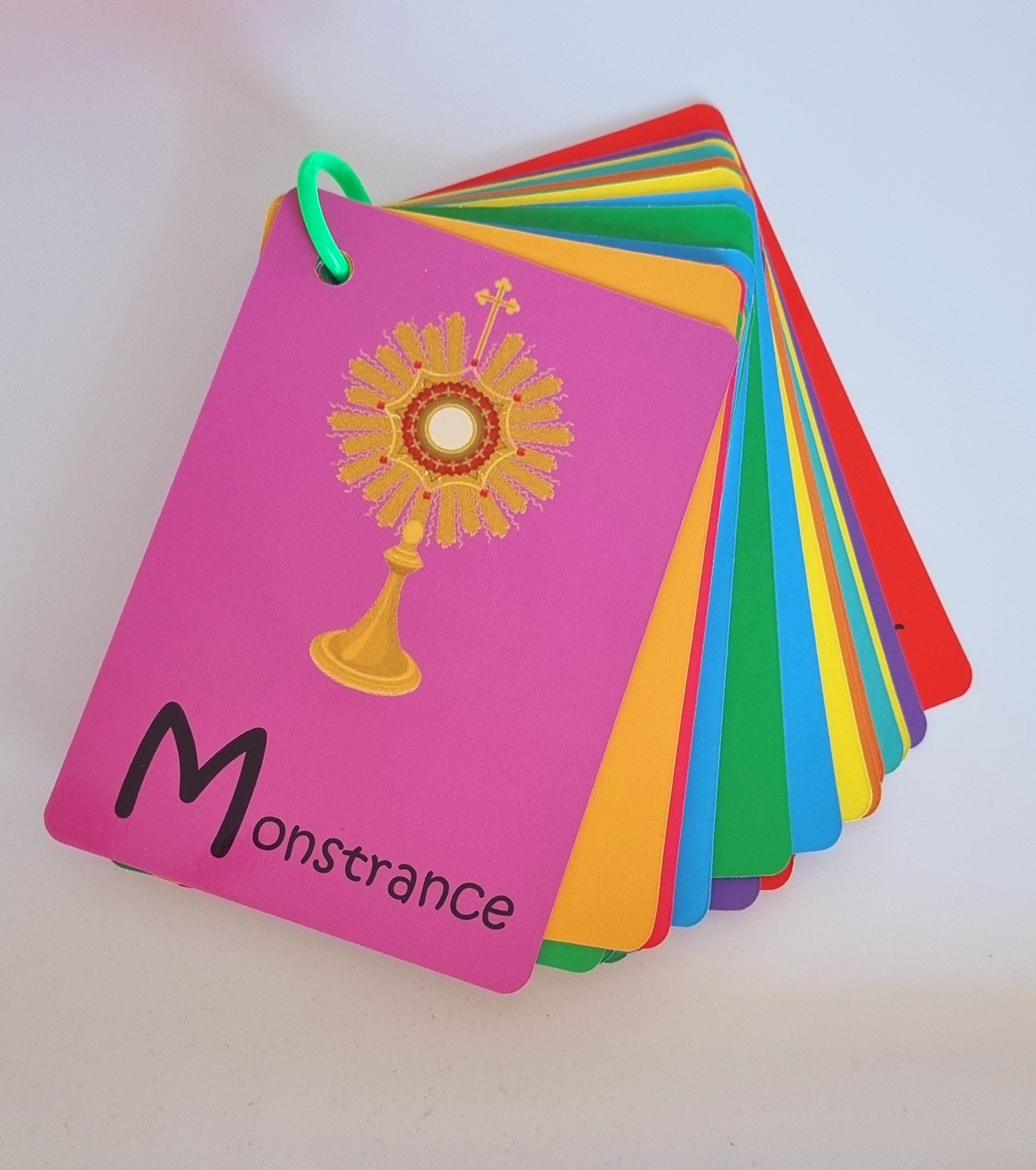 Catholic Mass Flashcards for Children: Things I See at Church - Etsy