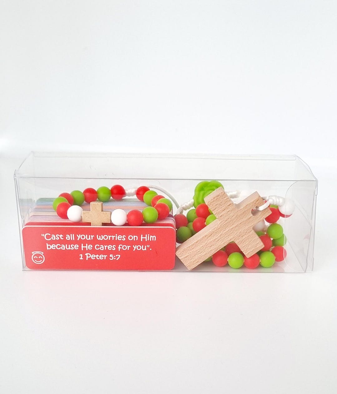 Catholic Christmas Gift Pack for Kids - Catholic Rosary, Bracelet ...