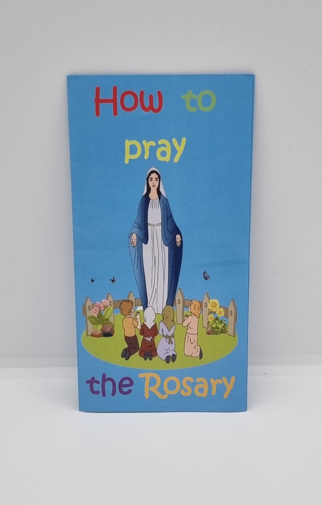 How to Pray the Rosary Brochure for Children - Etsy