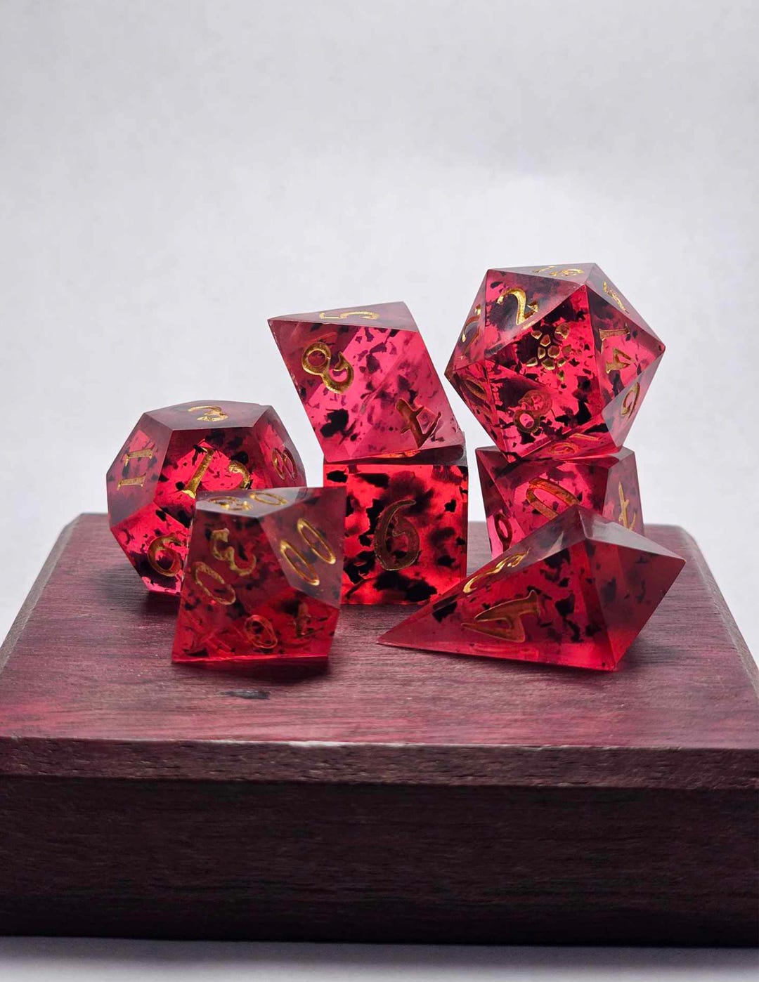 Vampire Blood Dice Set - Etsy