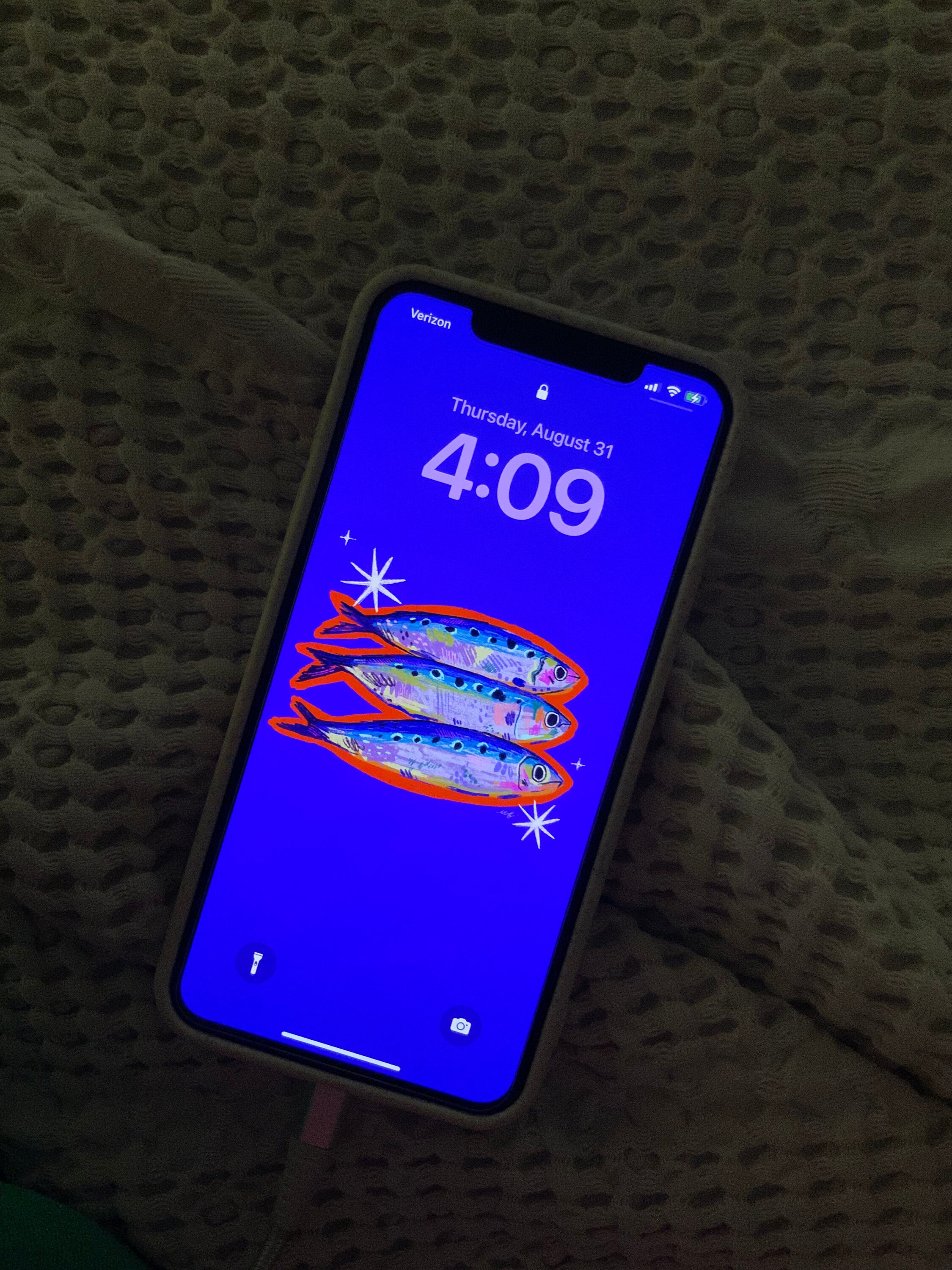 Fishies Background Wallpaper for iPhone and Ipad! - Etsy