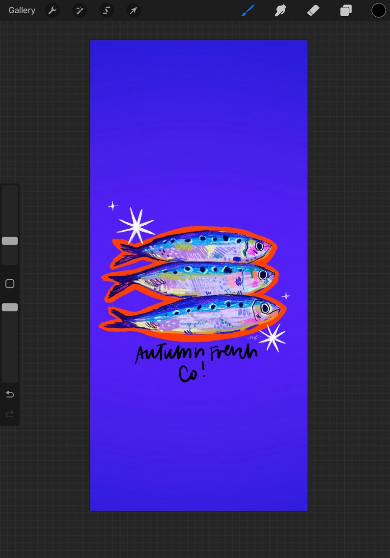 Fishies Background Wallpaper for iPhone and Ipad! - Etsy
