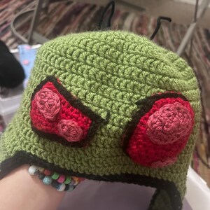 Crochet Invader Zim Hat - Etsy