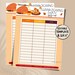 Thanksgiving Party Editable Sign-up Sheet Template - Thanksgiving Class ...