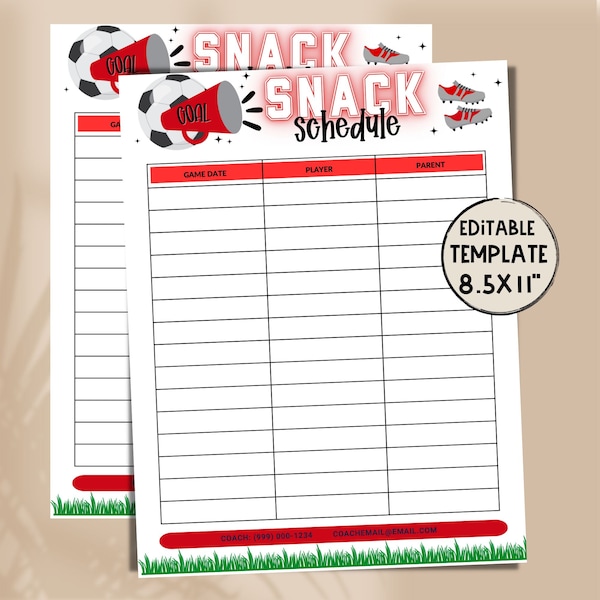 Game Sign up Sheet - Etsy