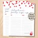Valentines Day POTLUCK Sign-up Sheet - Kids Valentine Class Party ...