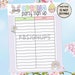 Spring Class Party Sign-up Sheet - Easter Preschool Class Party ...