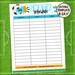 Editable ORANGE & Blue Soccer Snack Sign up | Game Day Snack Template ...