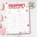 Valentines Day POTLUCK Sign-up Sheet - Kids Valentine Class Party ...