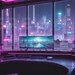 10 Cyberpunk Digital Cityscape Backdrops - Etsy