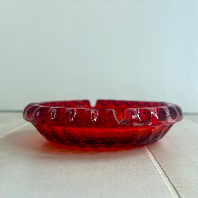 Fenton Mcm Ashtray - Etsy