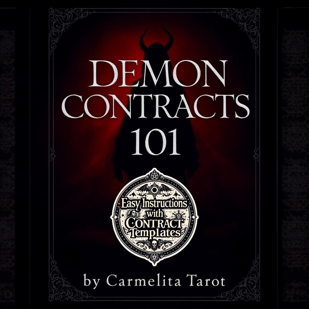 Demon Contracts 101 - Easy Instructions With Templates - by Carmelita ...