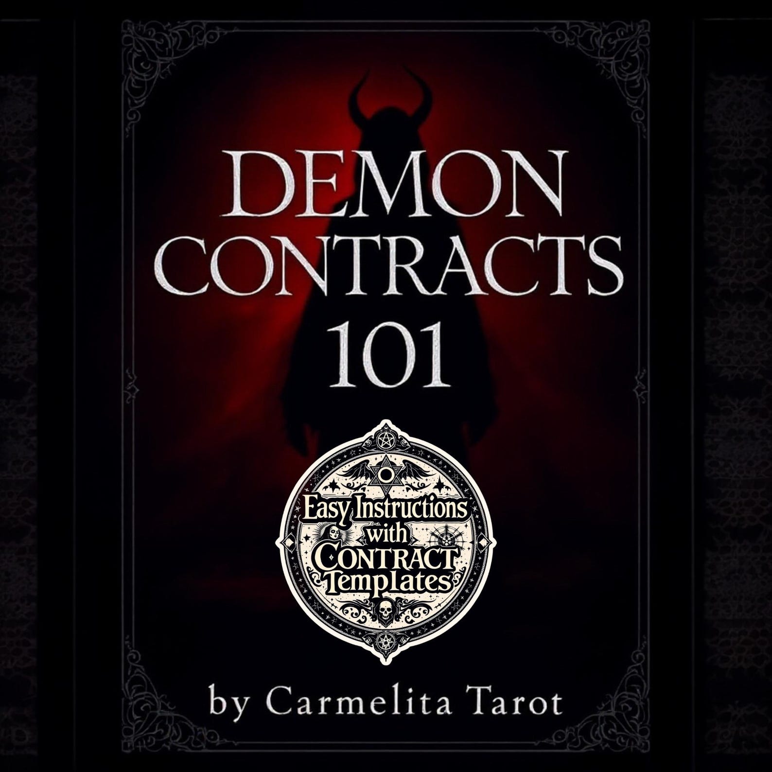 Demon Contracts 101 Easy Instructions With Templates by Carmelita Tarot ...