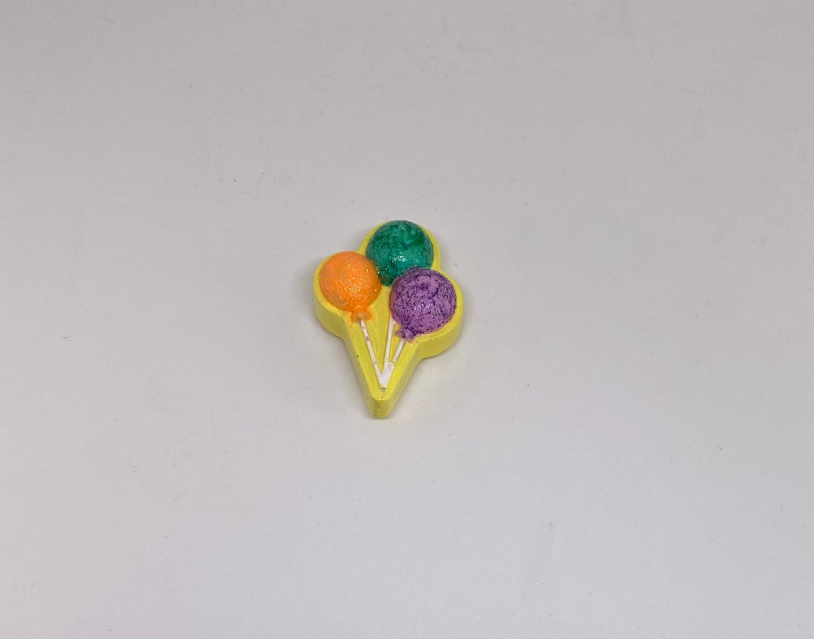 Hand Painted Balloon Magnet, Plaster of Paris Craft - Etsy