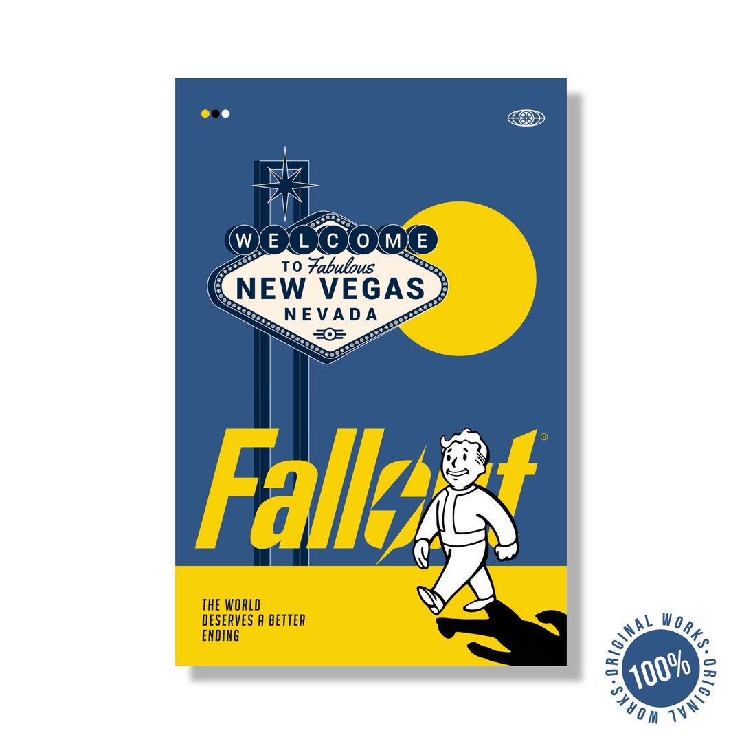 Fallout TV Series / Game Poster 40x60cm 16 X 24 Inches 4 Pieces Digital ...