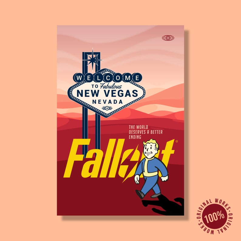 Fallout TV Series / Game Poster 40x60cm 16 X 24 Inches 4 Pieces Digital ...