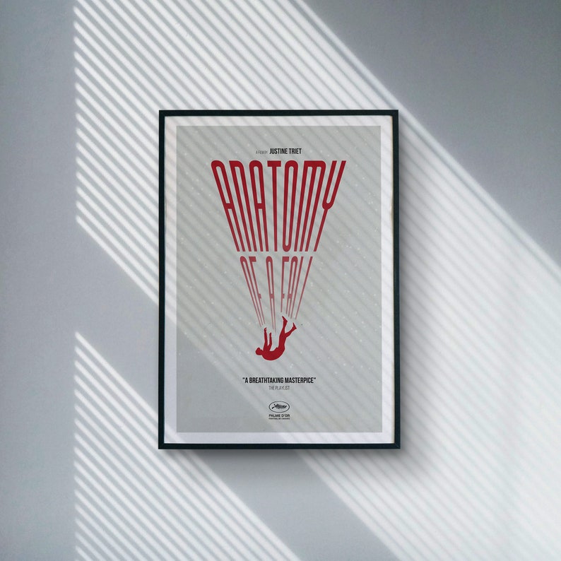 Anatomy of a Fall Movie Poster 40x60cm (16 X 24 Inches) Digital 300dpi ...