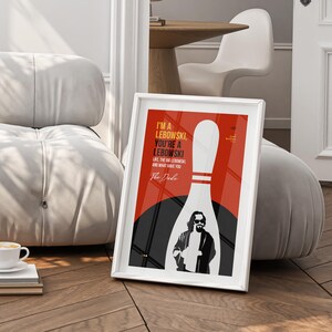 The Big Lebowski (1998) V2 Poster 40x60cm (16 X 24 Inches) Digital - Etsy