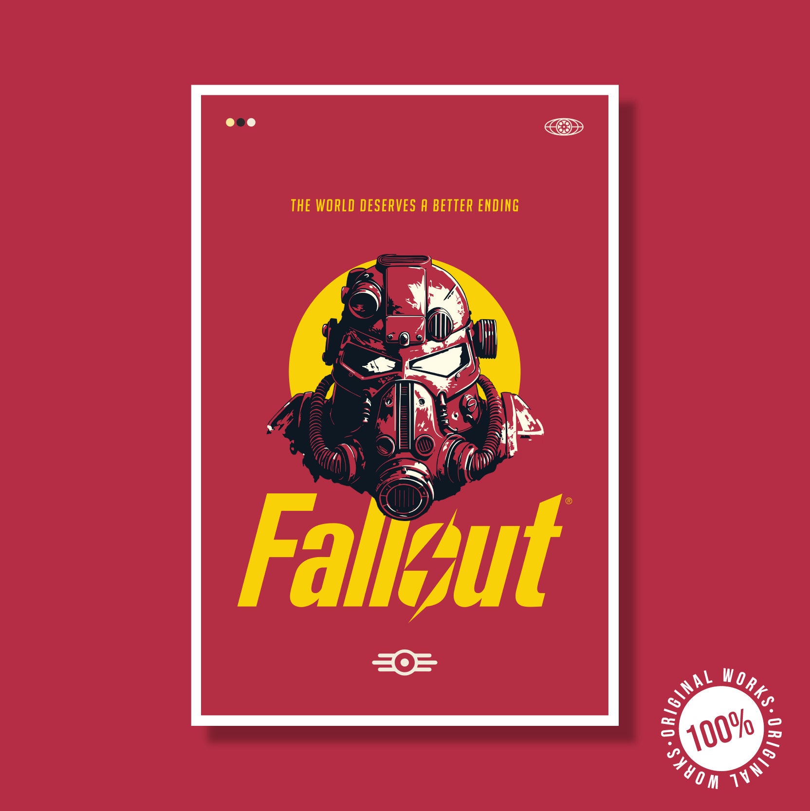 Fallout TV Series / Game Poster 40x60cm 16 X 24 Inches 4 Pieces Digital ...