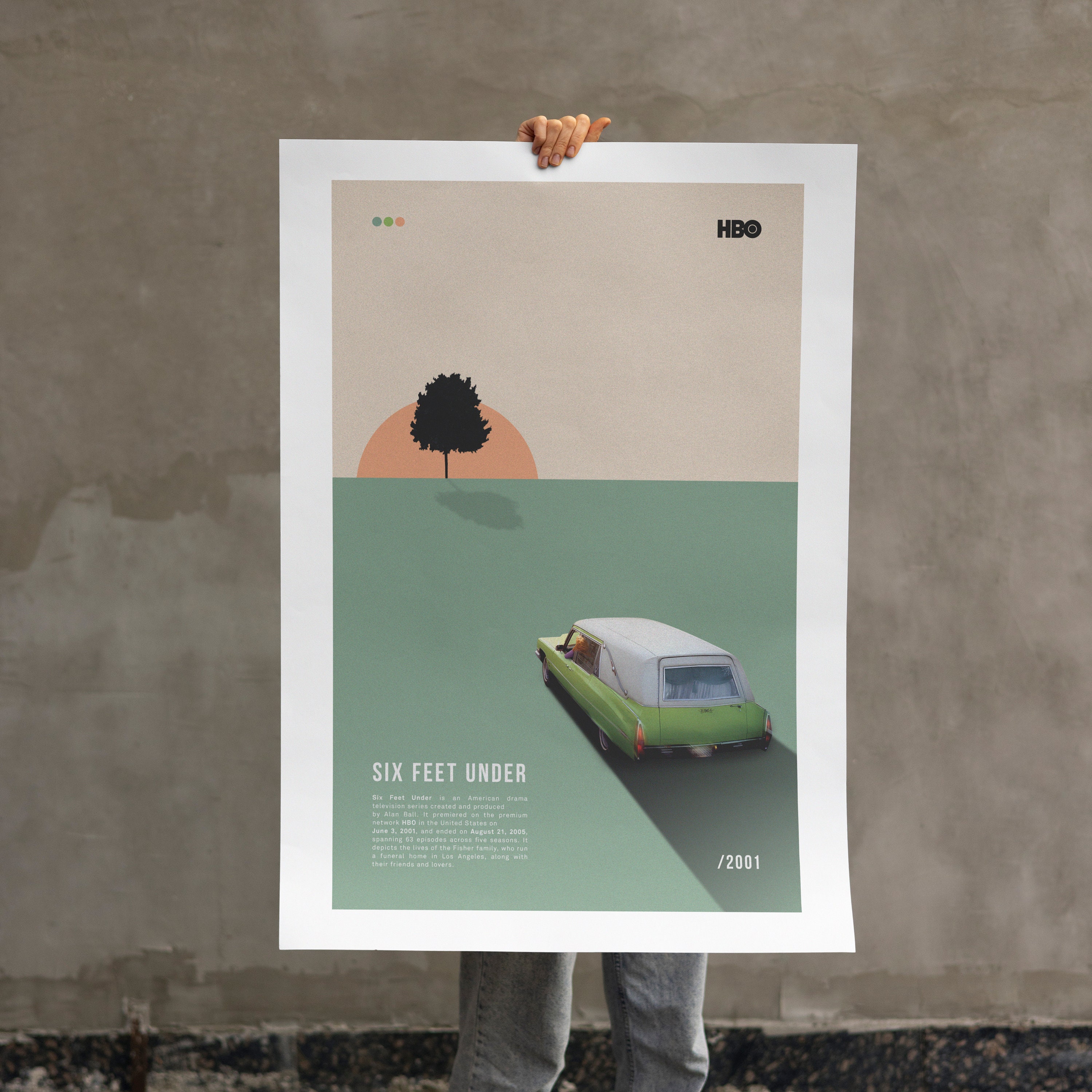 Six Feet Under Poster 40x60cm (16 X 24 Inches) Digital - Etsy