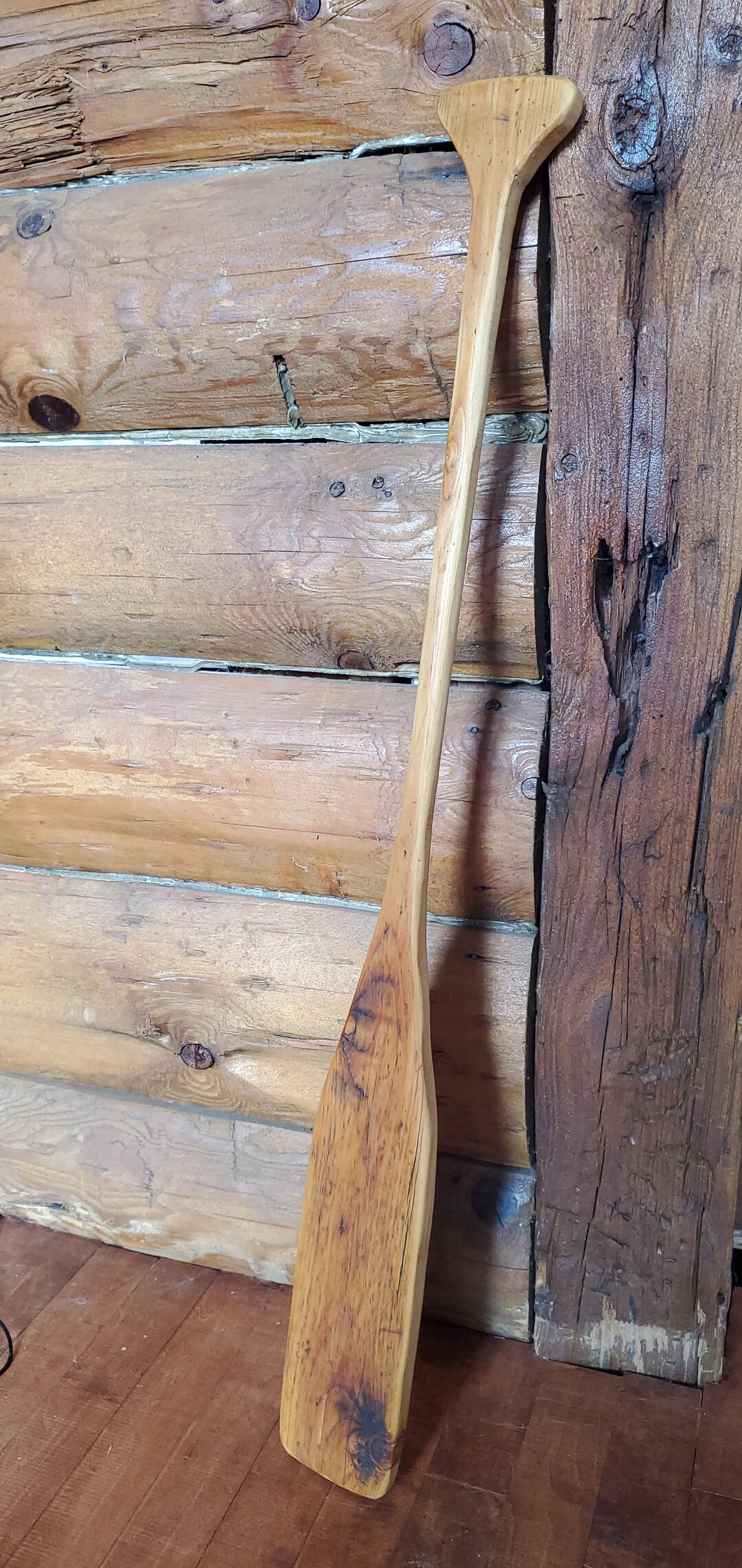 36" Decorative Paddle Oar Natural Solid Wood Rustic - Customizable - Etsy