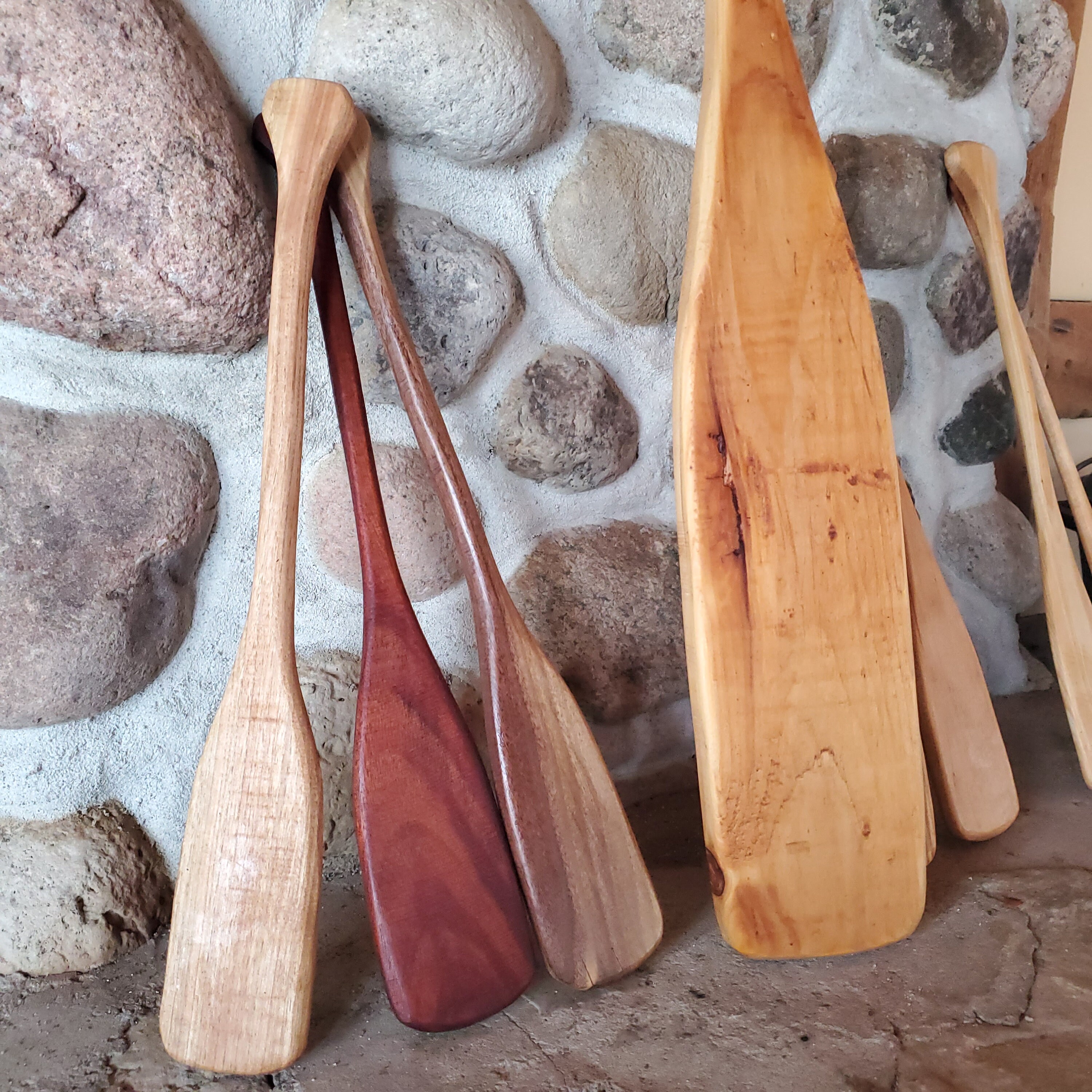 15 Decorative Paddle Oar Natural Solid Wood Rustic Customizable - Etsy