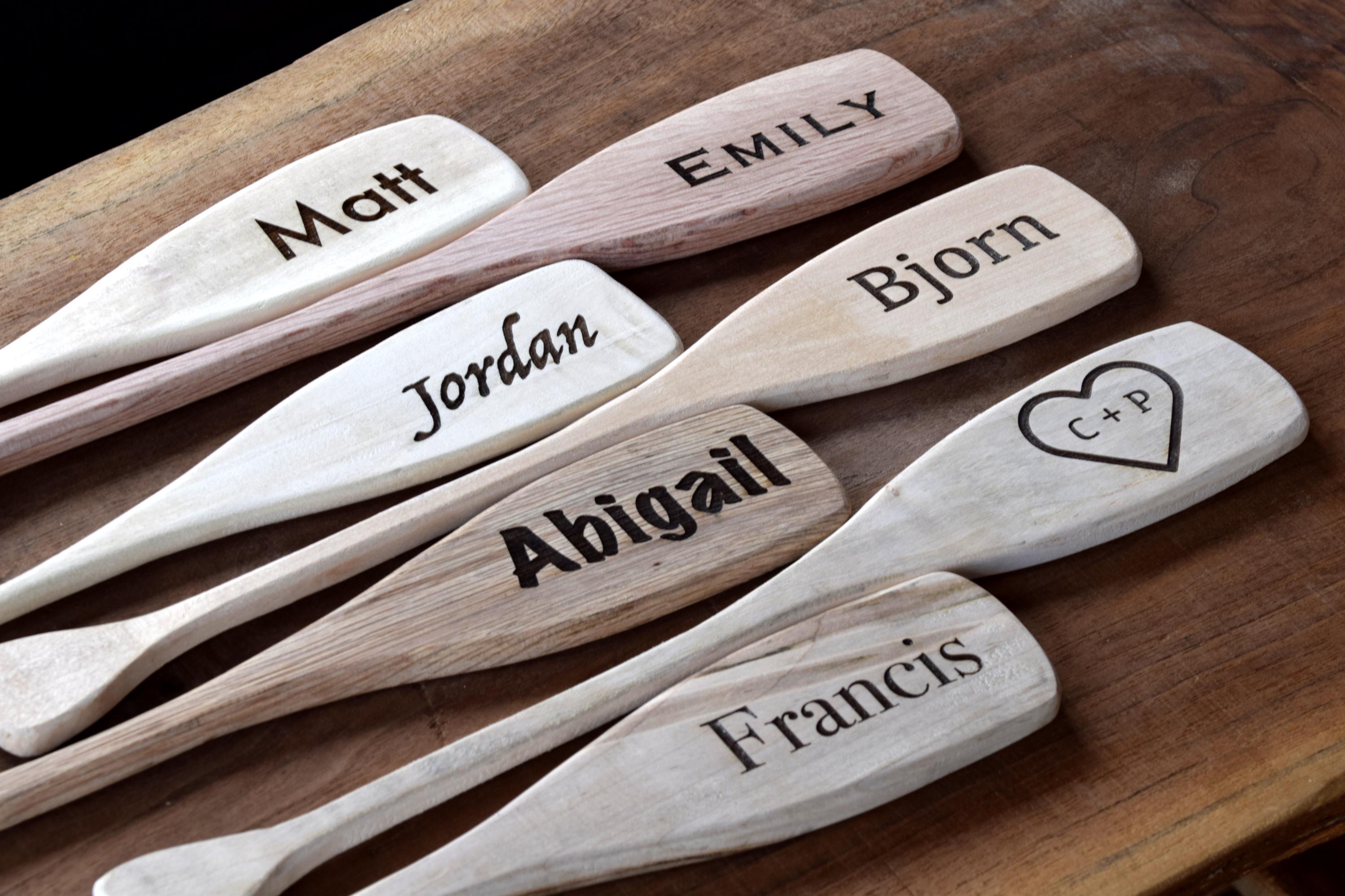 Decorative Canoe Paddles / Oars - Custom Message - 15" - Etsy