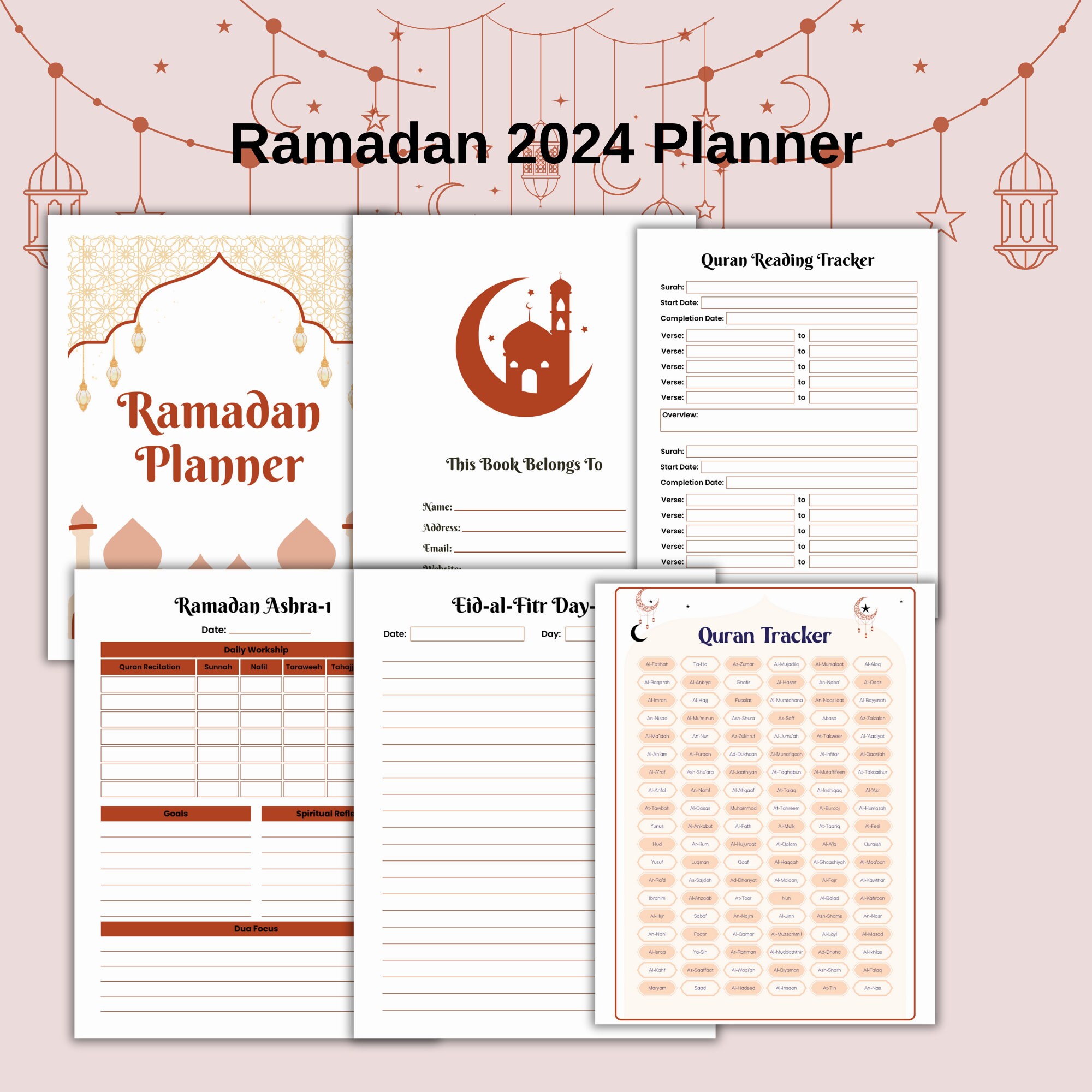 Complete 70p, 2024 Ramadan Planner, Ramadan Preparations,taraweeh,nafl ...