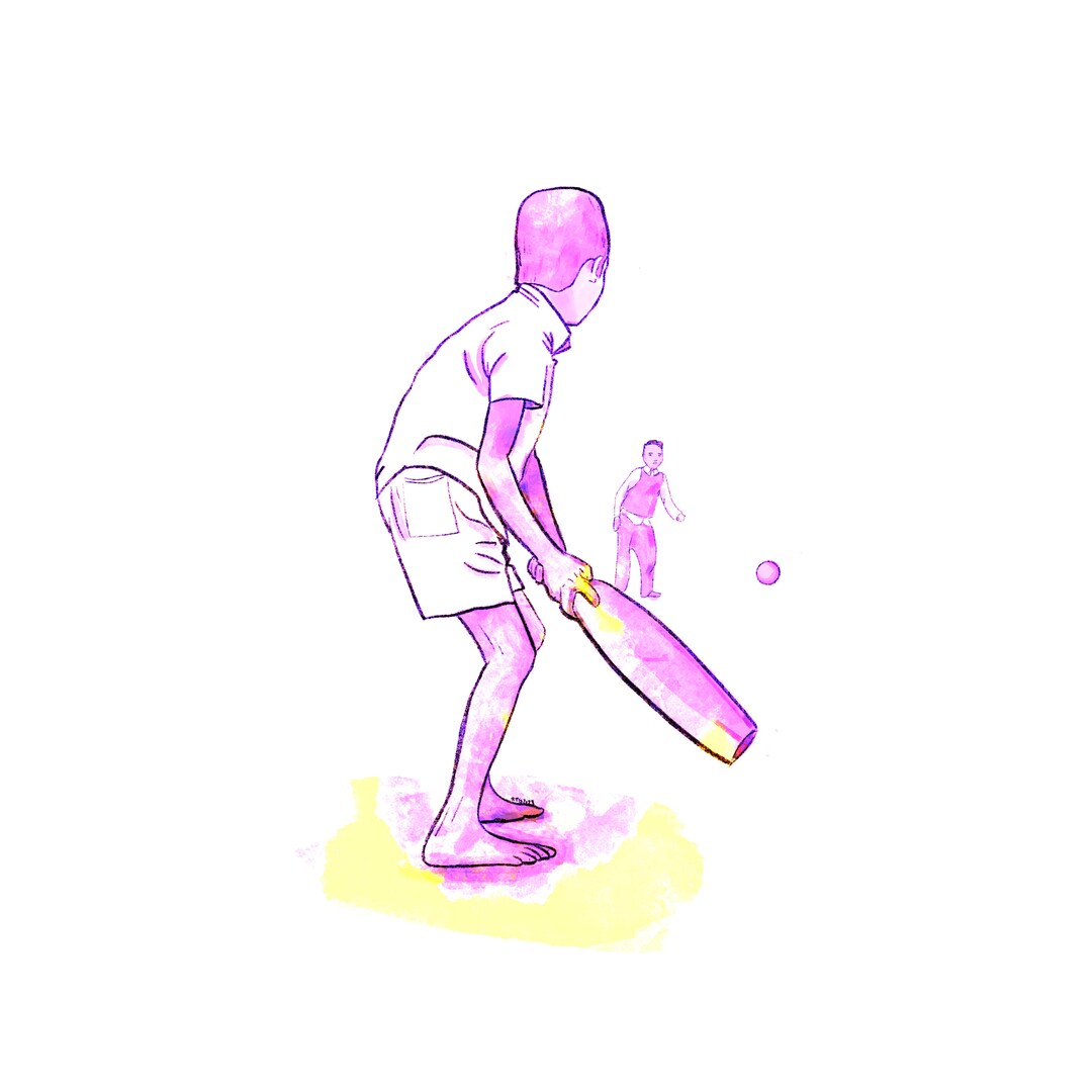 Cricket Art Aesthetic Cricket Print Sport Lover Art Cricket Match Art ...
