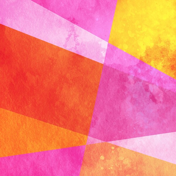 Colorblock Art - Etsy