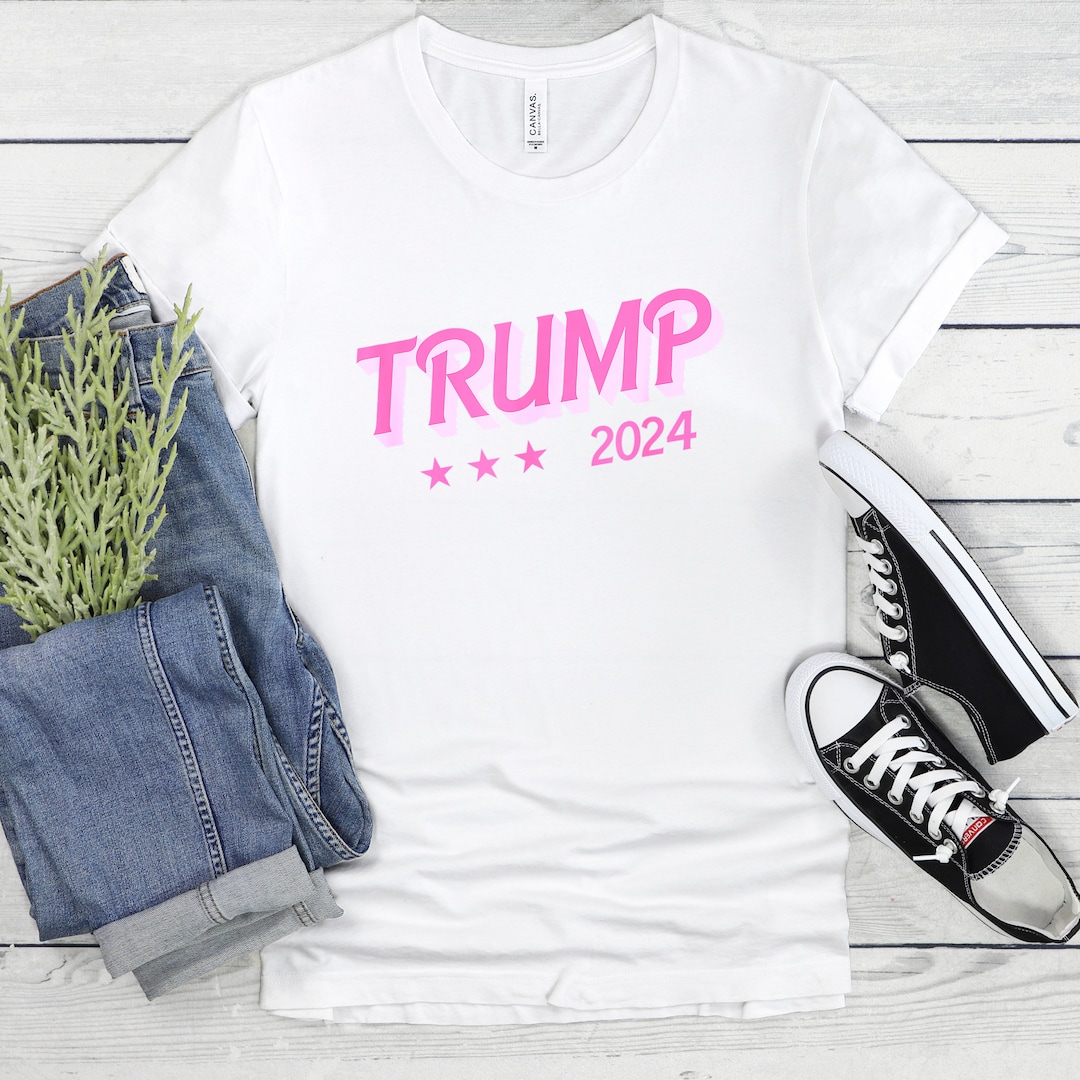 Trump 2024 Barbie Pink Tshirt Trump Shirt Trump Barbie Tee - Etsy