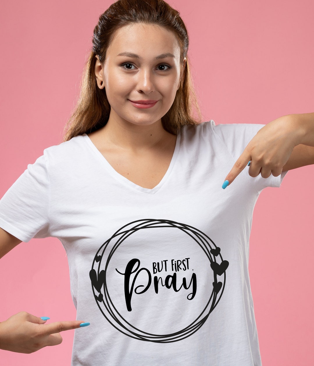 But First Pray Digital PNG Digital Download Christian Quote Instant ...