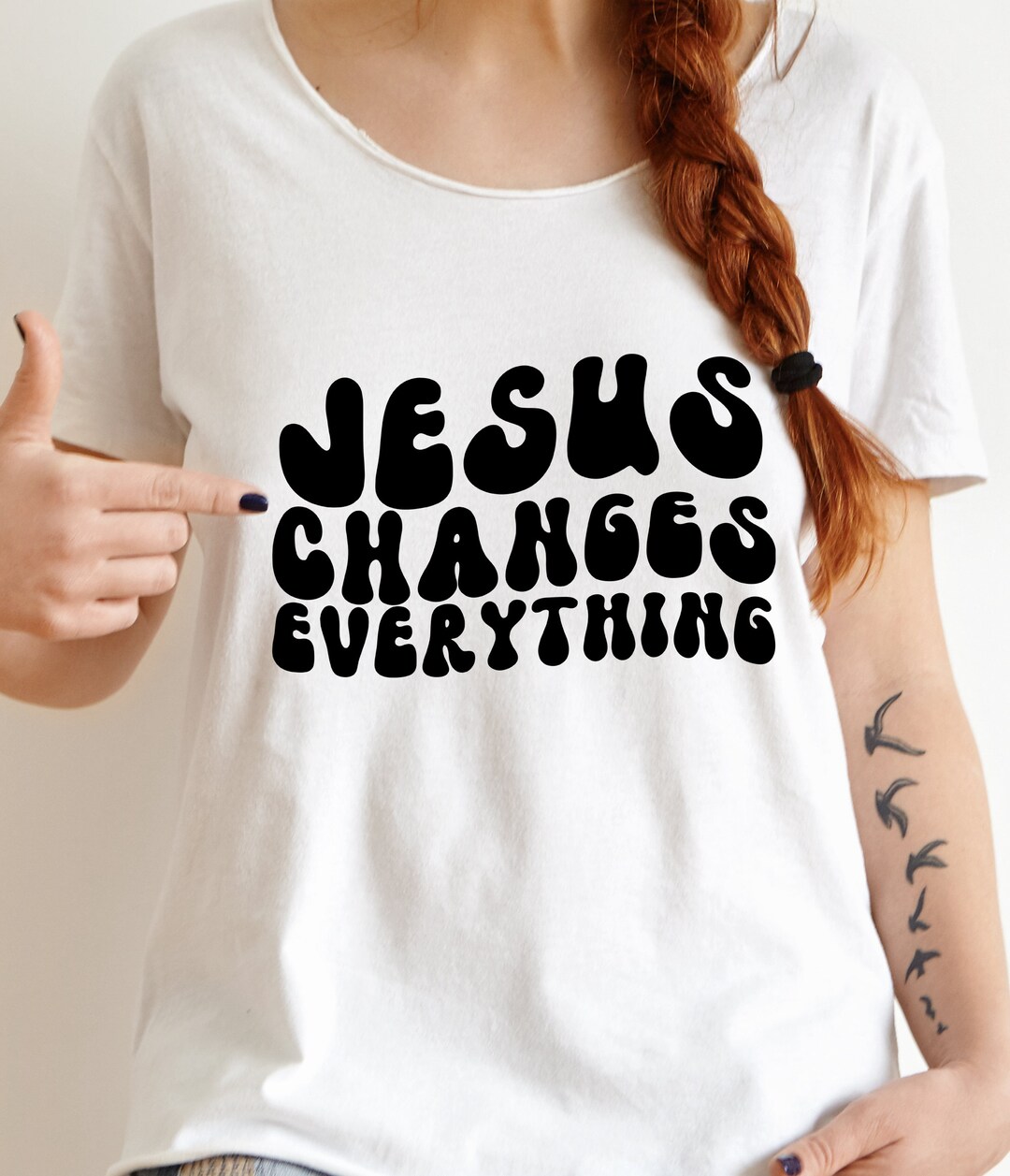 Jesus Changes Everything PNG Download - Digital Download - Christian ...