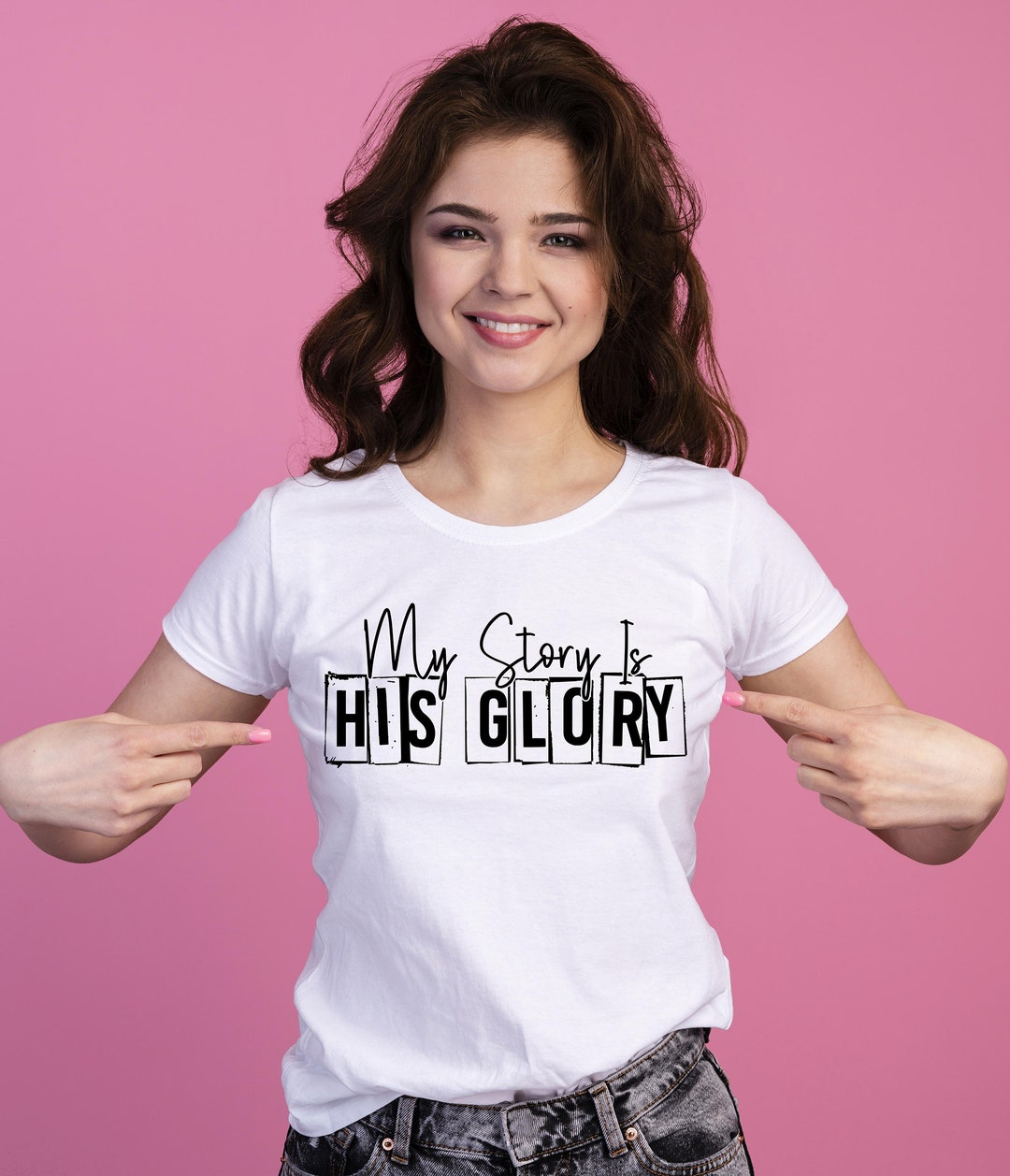 My Story His Glory PNG - Printable - Digital Download - Christian Quote ...