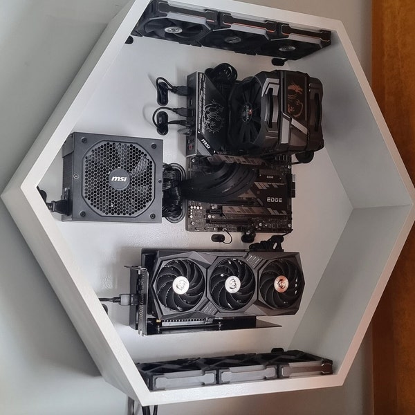 Desk With Pc Case - Etsy